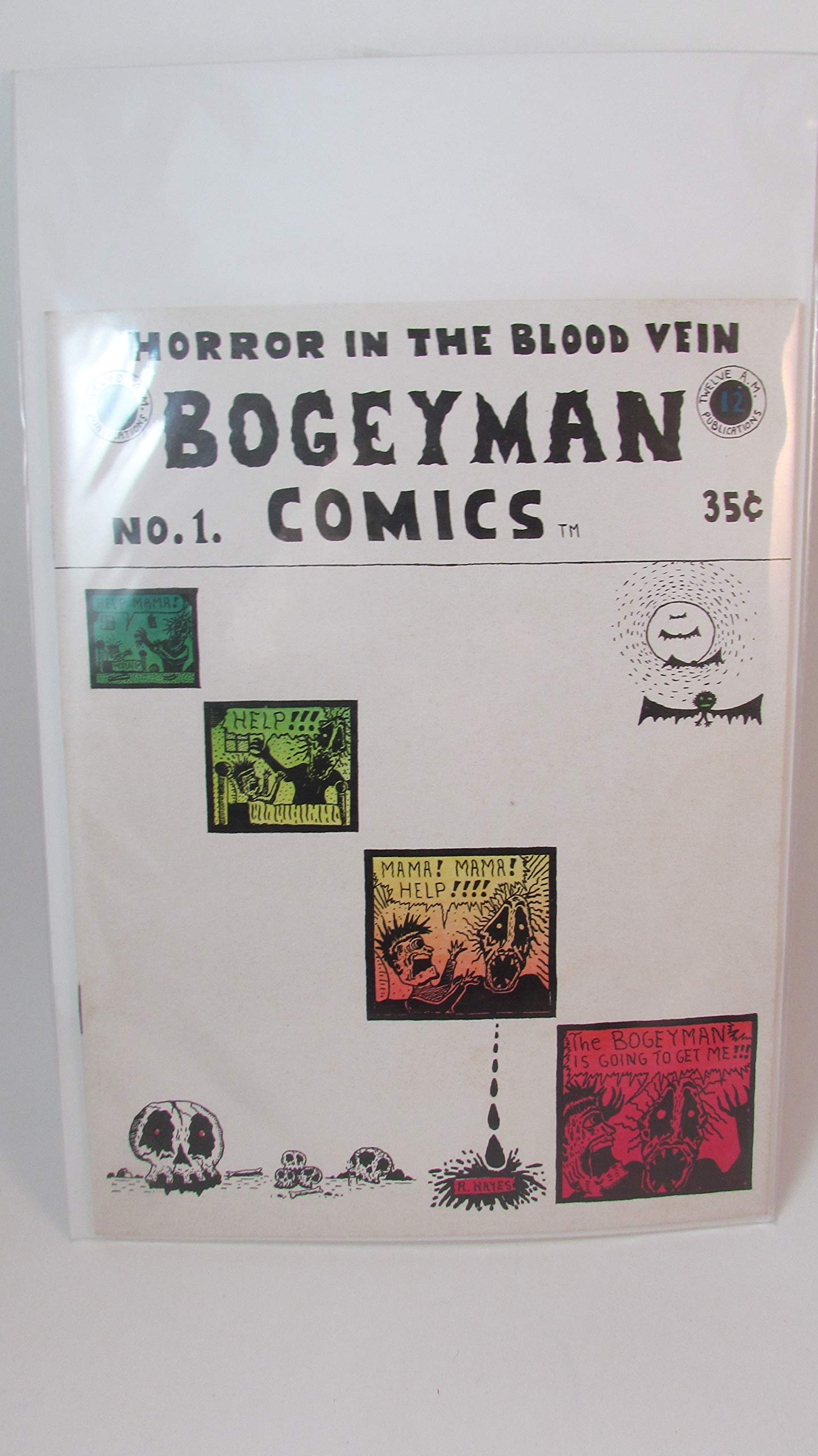 Bogey Man Comics No. 1, Horror in the Blood Vein, 1st printing by Rory ...