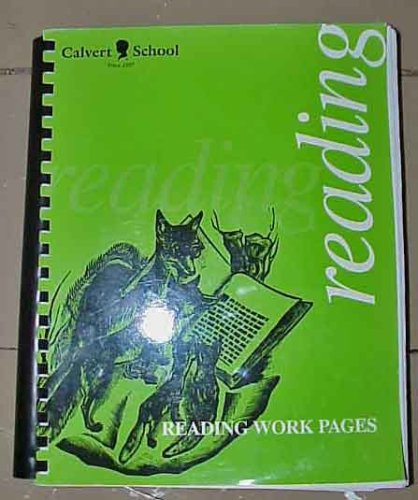 Calvert School Kindergarden Reading Work Pages by Calvert School ...