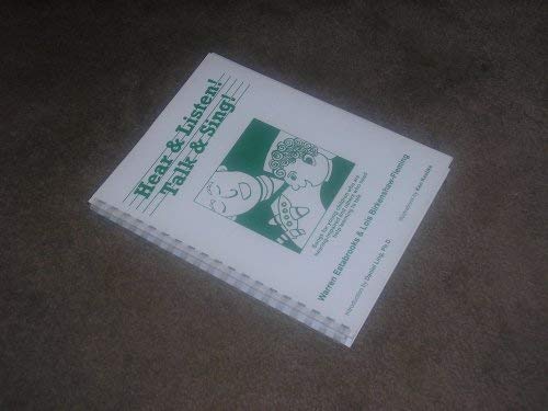 Hear & Listen! Talk & Sing Songs for Hearing Impaired Children by ...