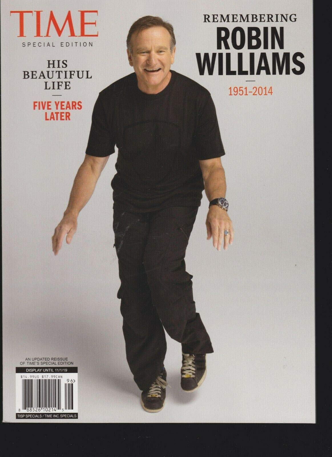 TIME SPECIAL EDITION MAGAZINE 2019, REMEMBERING ROBIN WILLIAMS 1951 ...