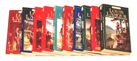 Louis L'amore The Sacketts saga 10-book Western novel bundle by Louis L ...