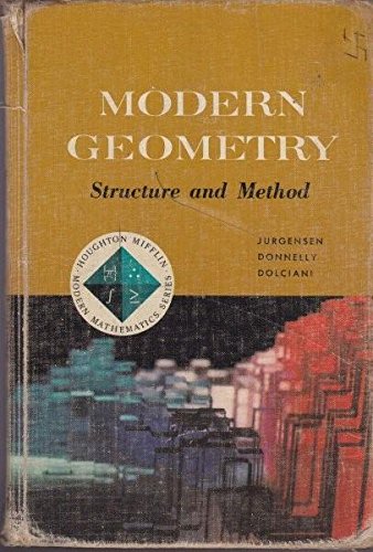 Modern Geometry by Mary P. Dolciani Ray C. Jurgensen, Alfred J ...