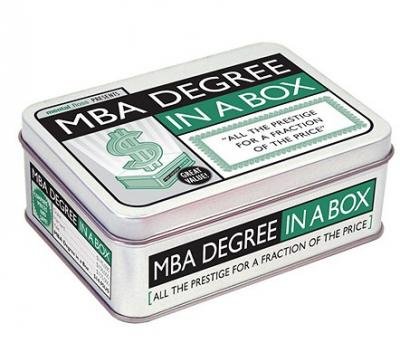 [(MBA Degree in a Box: All the Prestige for a Fraction of the Price ...