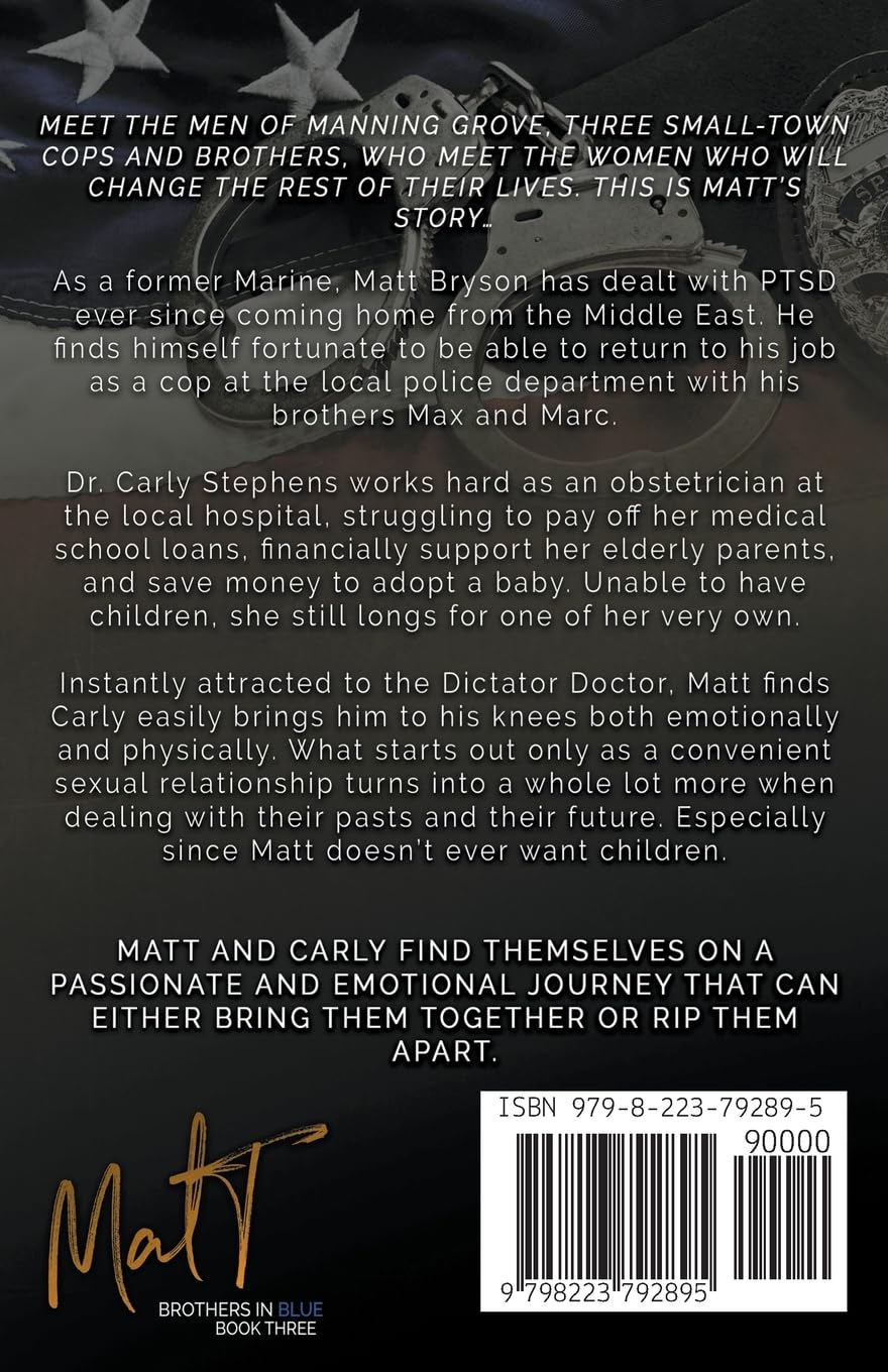 Brothers in Blue: Matt by Jeanne St. James | Goodreads