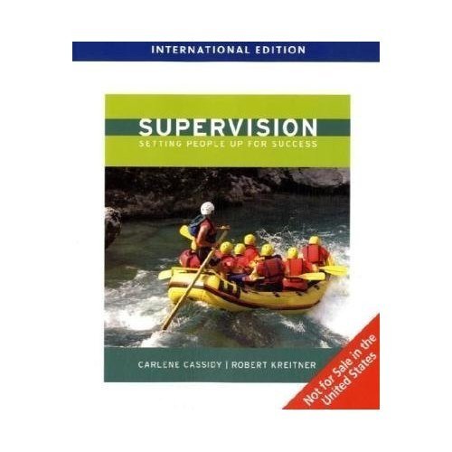 Supervision: Setting People Up For Success (Pb) by Cassidy C | Goodreads