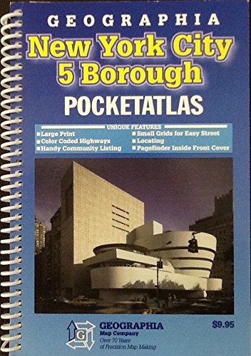 Geographia New York City 5 Borough PocketAtlas by Geographia | Goodreads
