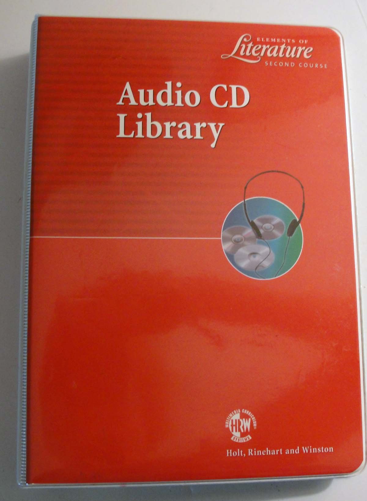Audio CD LIbrary: Elements of Literature, Second Course by Holt ...