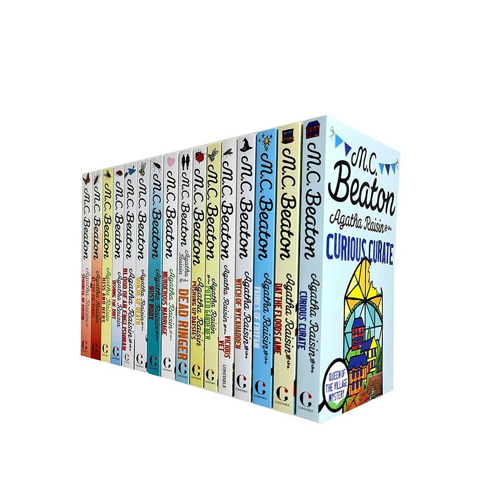 Agatha Raisin Series 16 Books Collection by M.C. Beaton | Goodreads