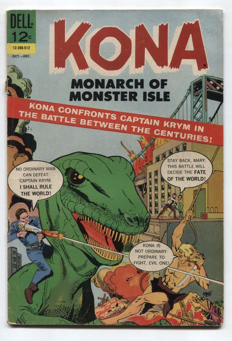 KONA, Monarch of Monster Isle: Oct.-Dec. #16 by kona | Goodreads