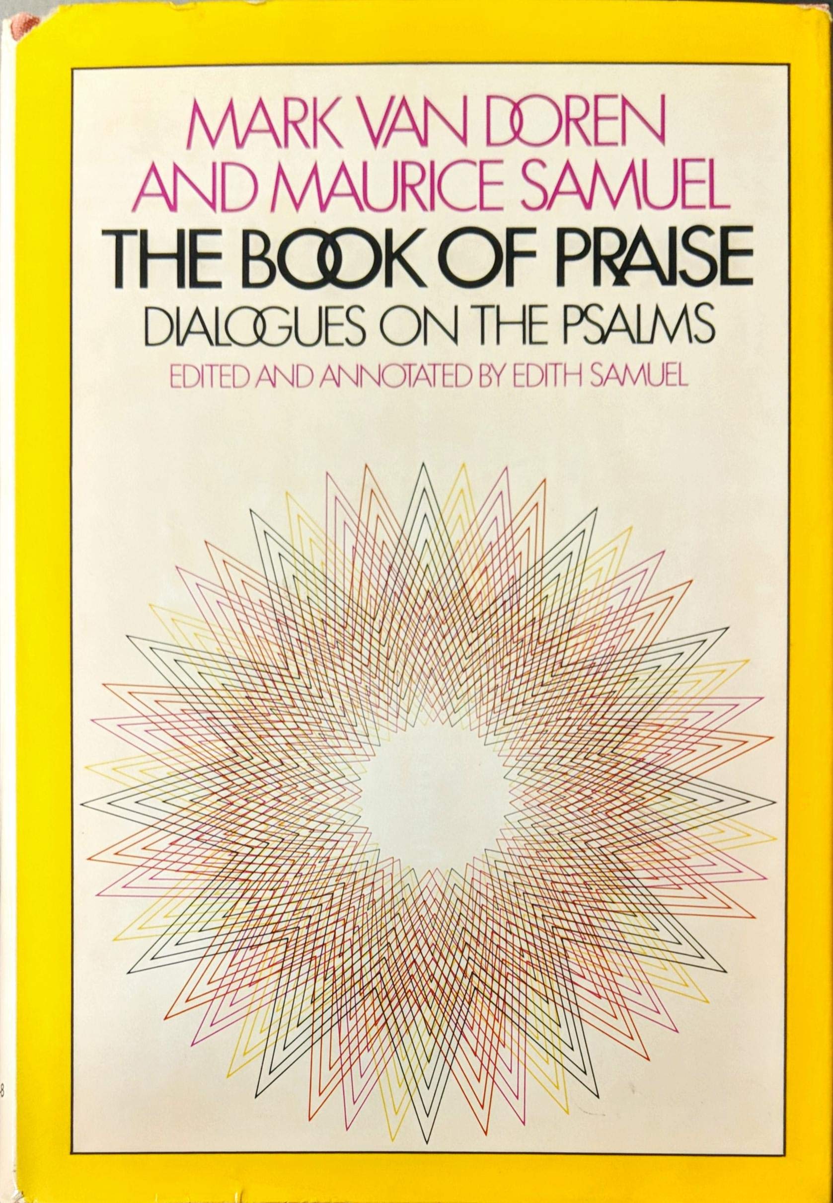 The Book of Praise: Dialogues on the Psalms by Mark van Doren | Goodreads