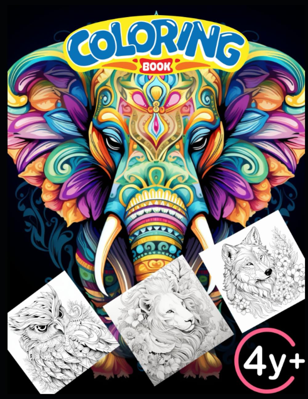 Wildlife Mandala Coloring Book: Explore the Beauty of Nature by Leon ...
