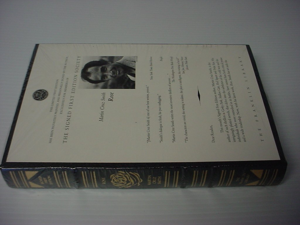 Rose (Signed) by Martin Cruz Smith | Goodreads