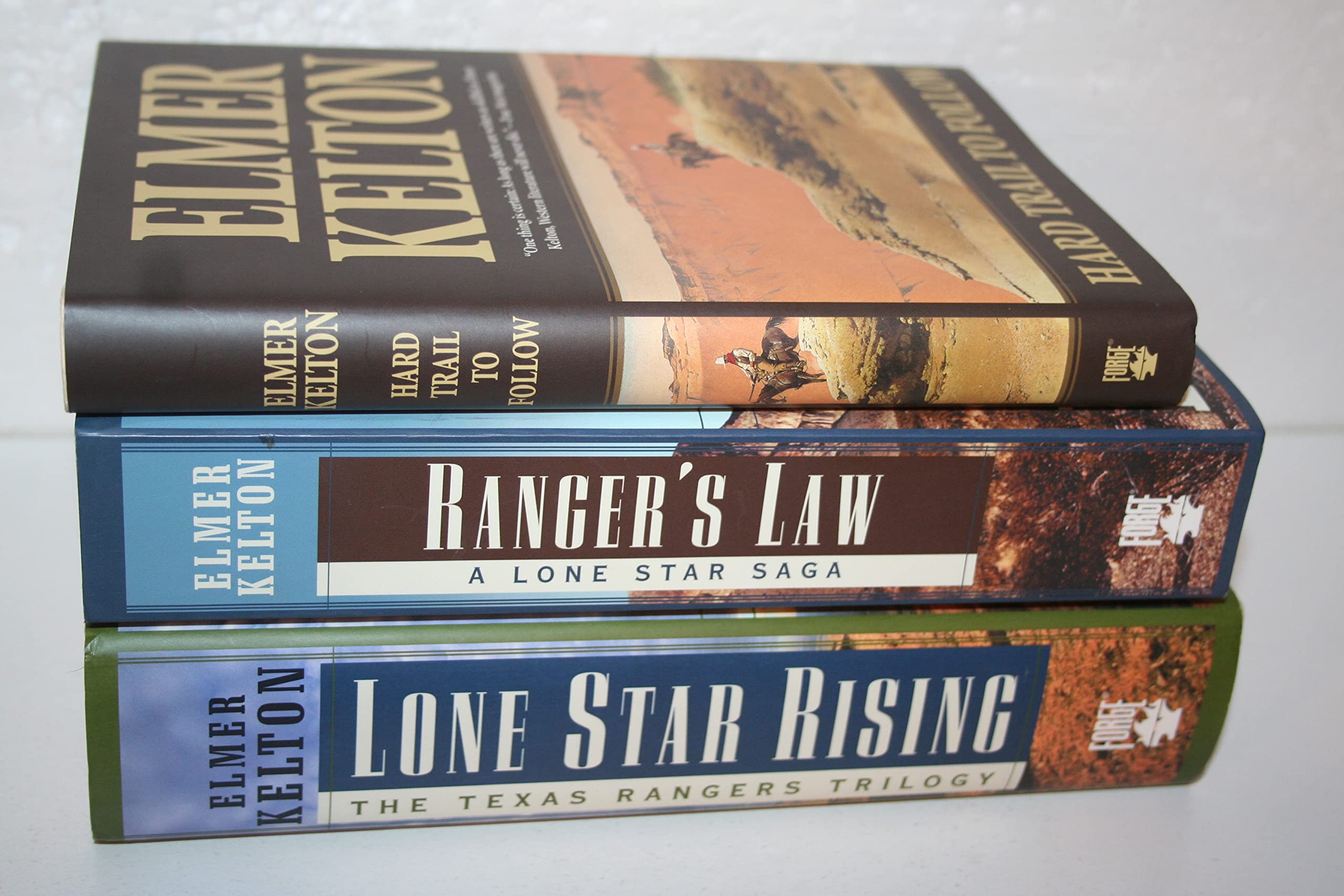 Elmer Kelton's Texas Ranger's Series titles #1 - 7 in 3 books. by Elmer ...