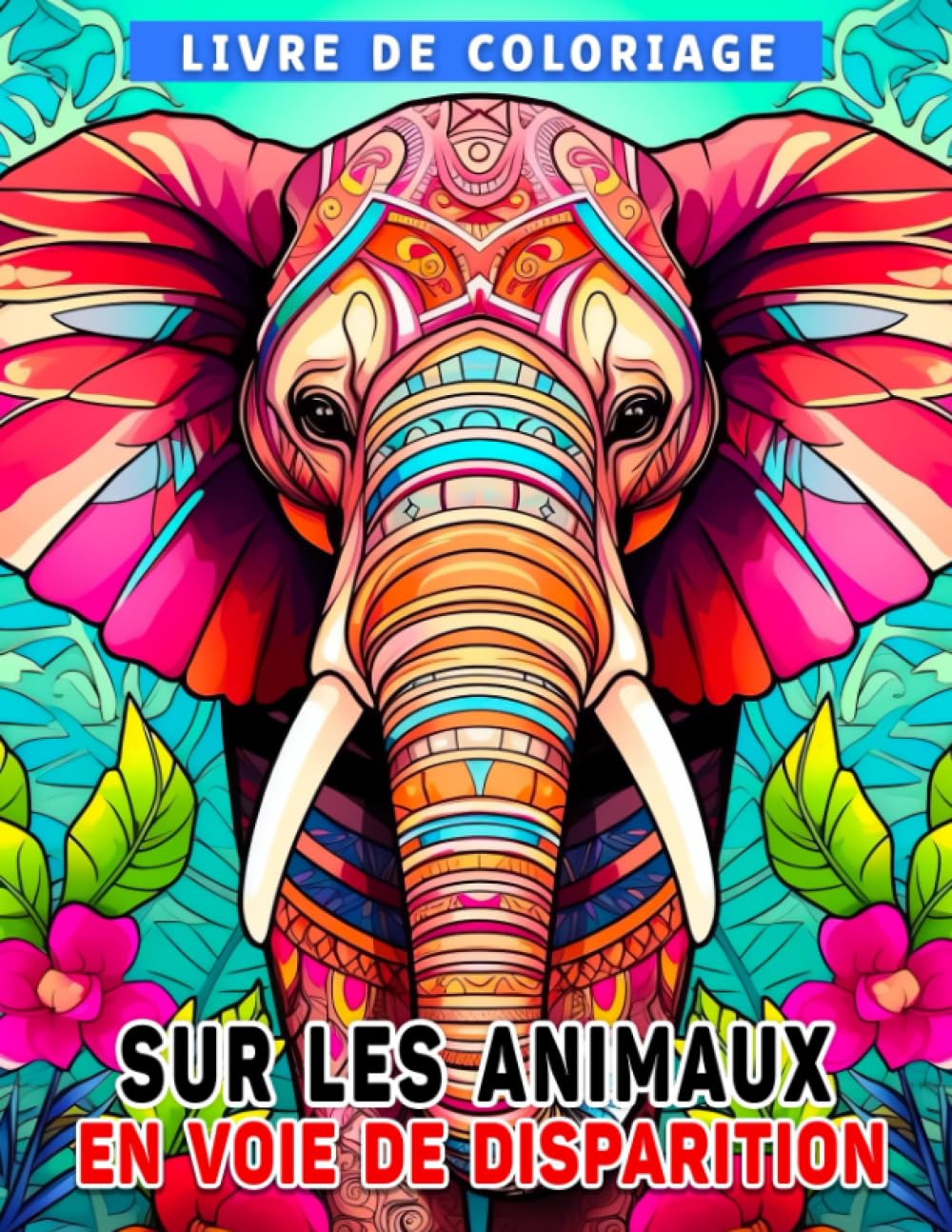 Livre de coloriage sur les animaux en voie de disparition ...
