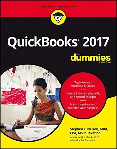 QuickBooks 2017 For Dummies (Quickbooks for Dummies) by Stephen L ...