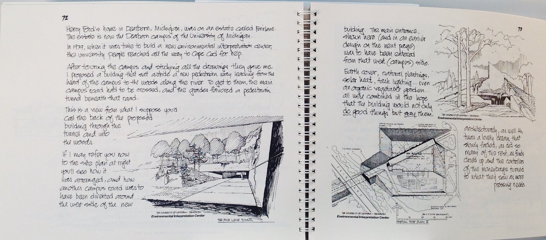 An Architect's Sketchbook of Underground Buildings: Drawings and ...