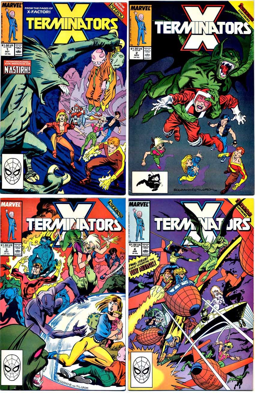 X-Terminators #1-4 Complete Limited Series by Marvel Comics | Goodreads