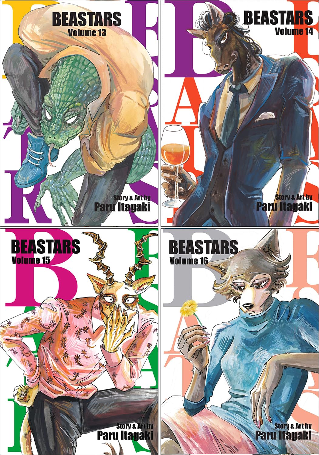Beastars Manga 16-Book Set, Vol. 1-16 by Paru Itagaki by Paru Itagaki | Goodreads