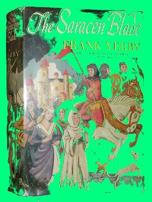 Collectible Frank Yerby THE SARACEN BLADE First edition 1952 Historical ...