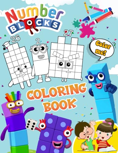 Coloring Book Number 1 to 100 Blocks: Book Coloring Number 1 to 100 ...