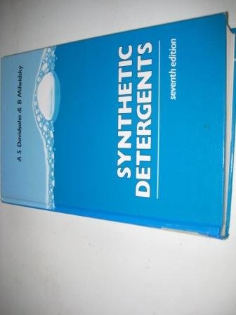 Synthetic Detergents by A. Davidsohn | Goodreads
