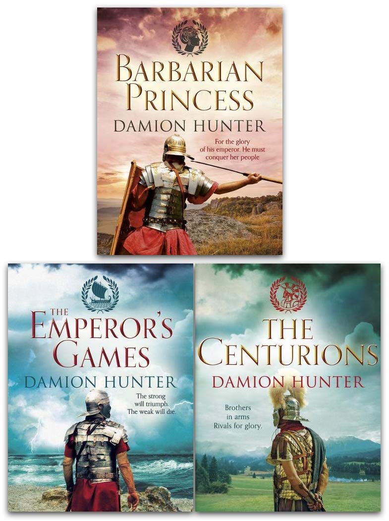 Damion Hunter Centurions Trilogy 3 Books Collection Set by Damion ...