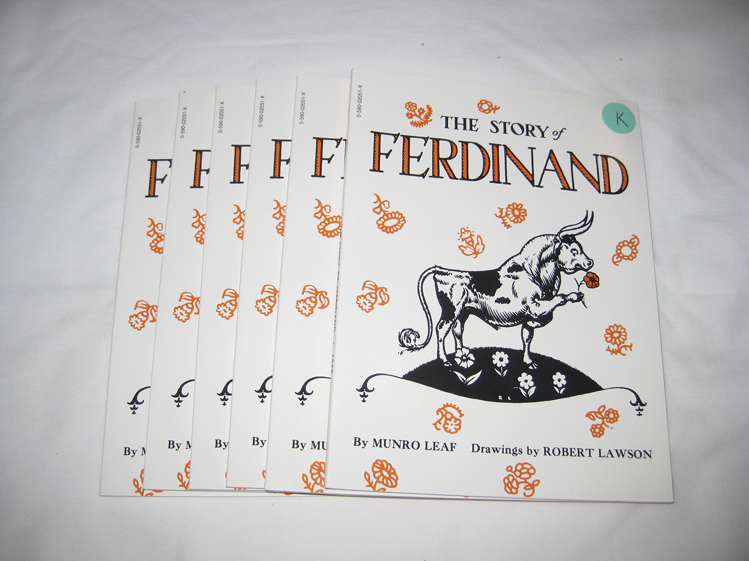 Leveled Guided Reading Set - The Story of Ferdinand by Robert Lawson ...