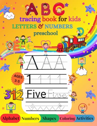 ABC letter tracing book for kids from 3-5 years for preschool ...