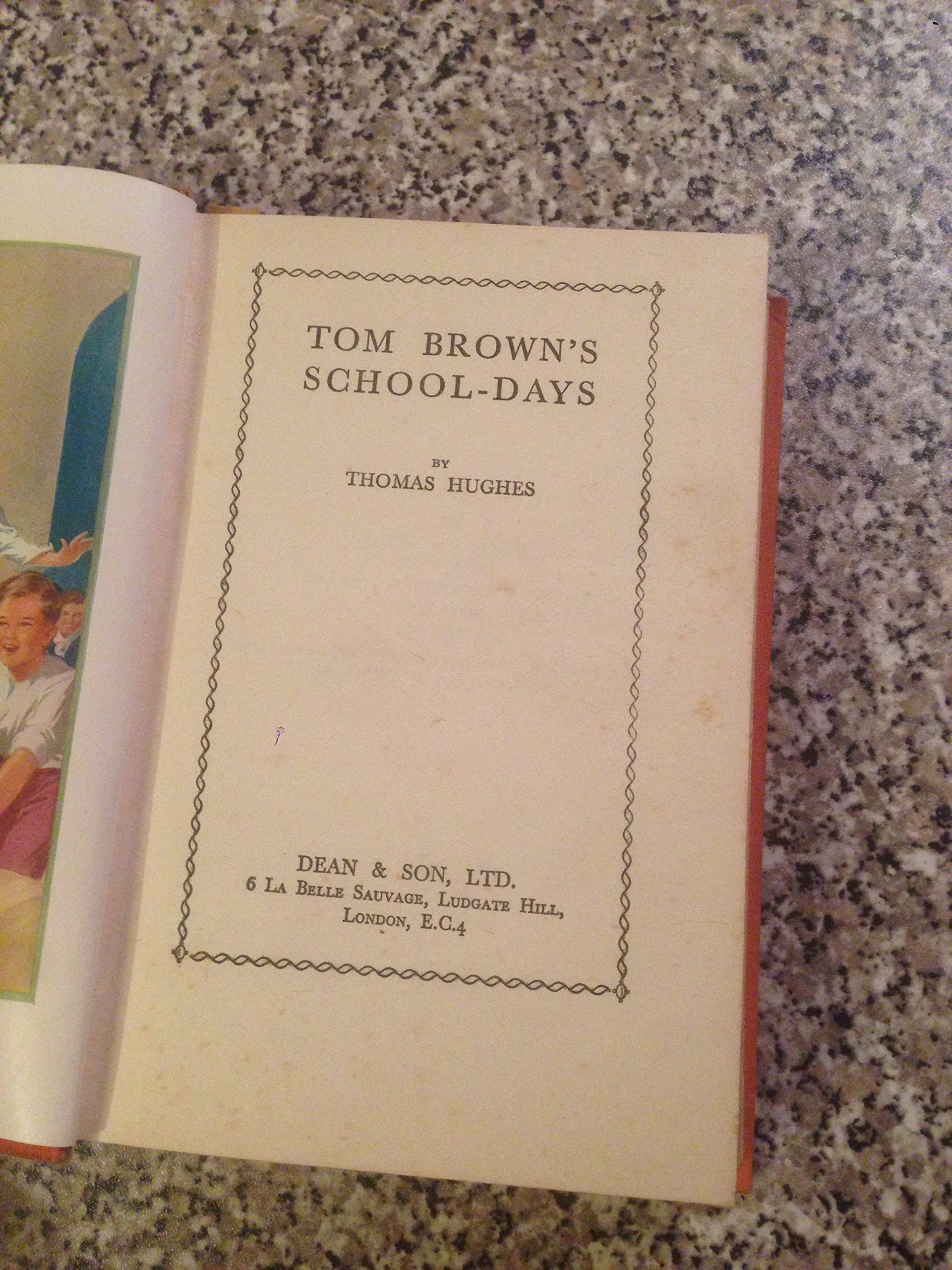 Tom Brown's School-Days by Thomas Hughes | Goodreads
