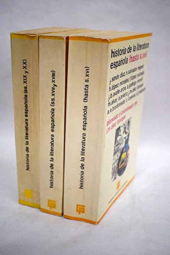 Historia de La Literatura Espanola by D?EZ BORQUE J M AA VV | Goodreads