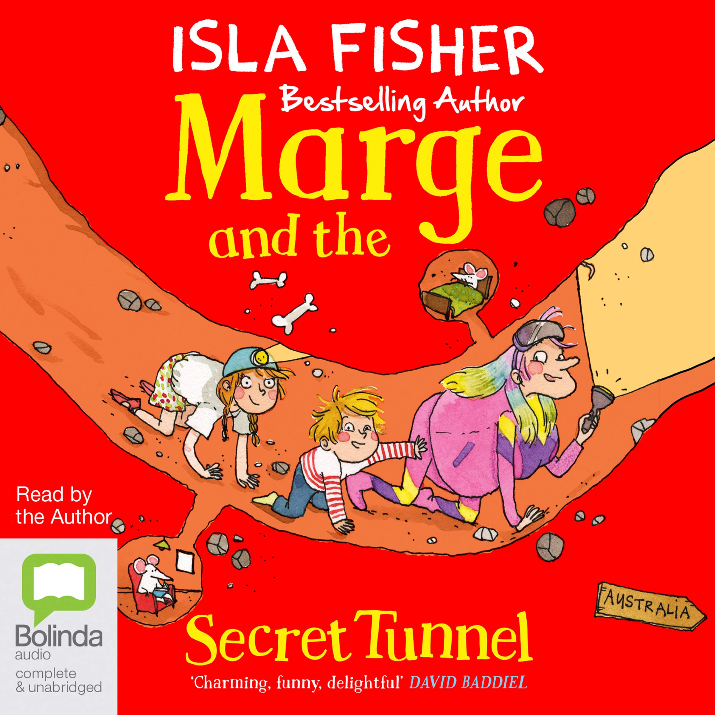 Marge and the Secret Tunnel: Marge in Charge, Book 4 by Isla Fisher ...