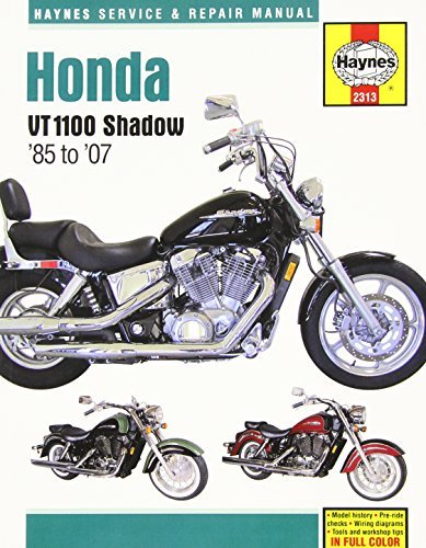 Honda VT1100 Shadow: '85 to '07 by Editors of Haynes Manuals by Max ...