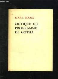 Critique du programme de gotha by Karl Marx | Goodreads
