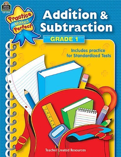 Addition & Subtraction Grade 1 (Mathematics) by Teacher Created ...