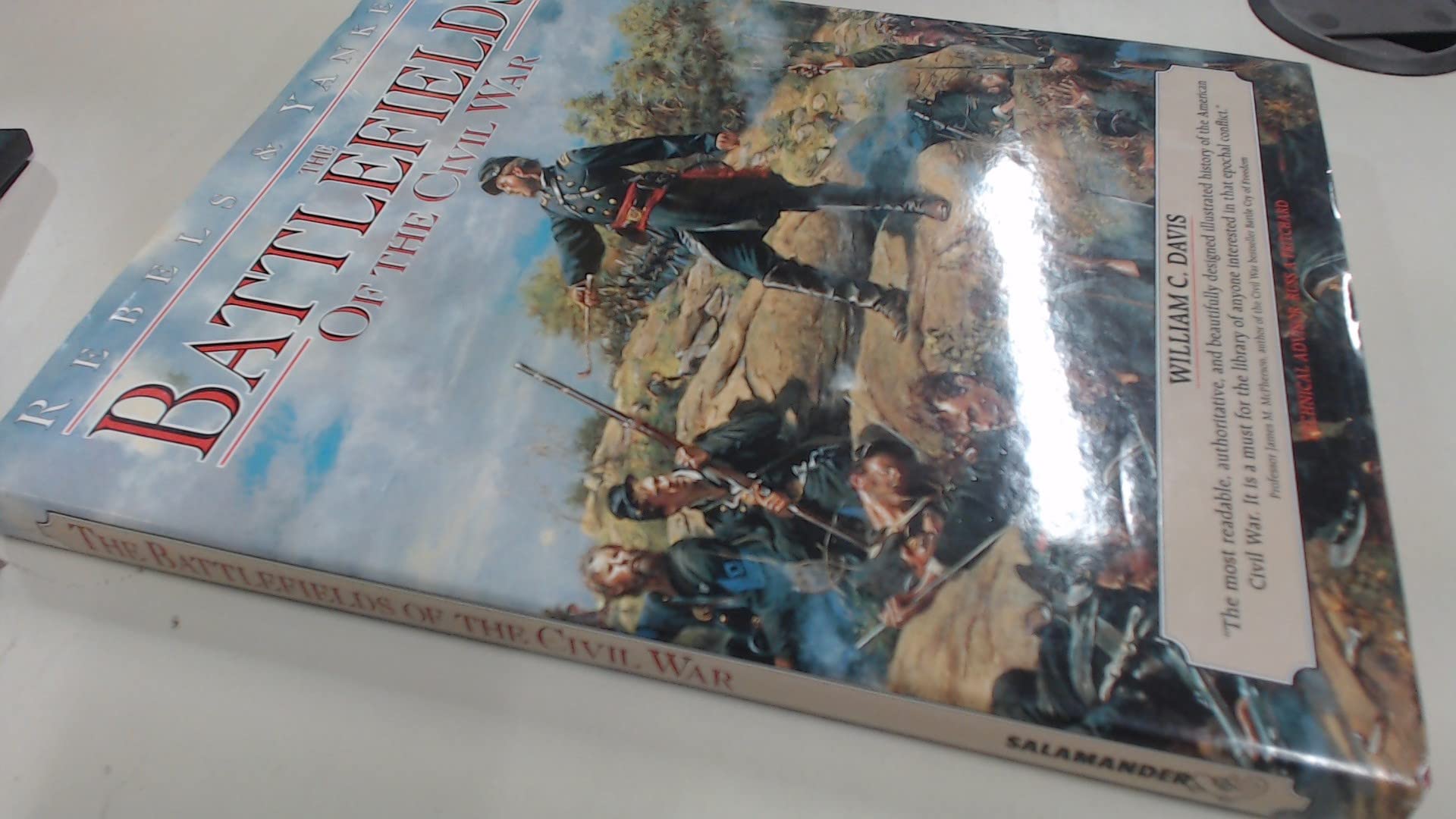 The battlefields of the Civil War : the bloody conflict of North ...