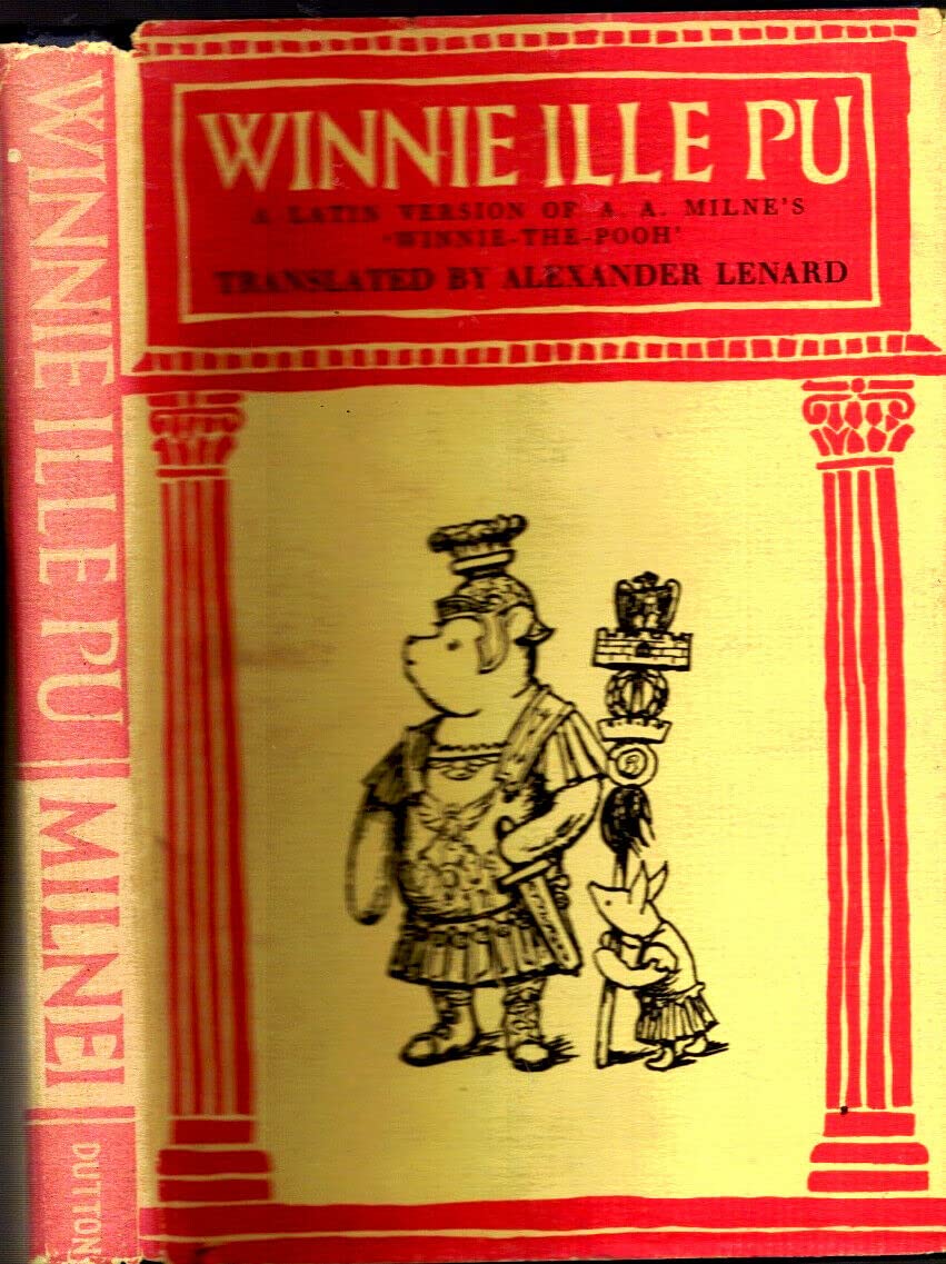 RARE 1961 WINNIE THE POOH A.A. MILNE IN LATIN WITH DUST JACKET GIFT IDEA FANTASY [Hardcover] A.A ...