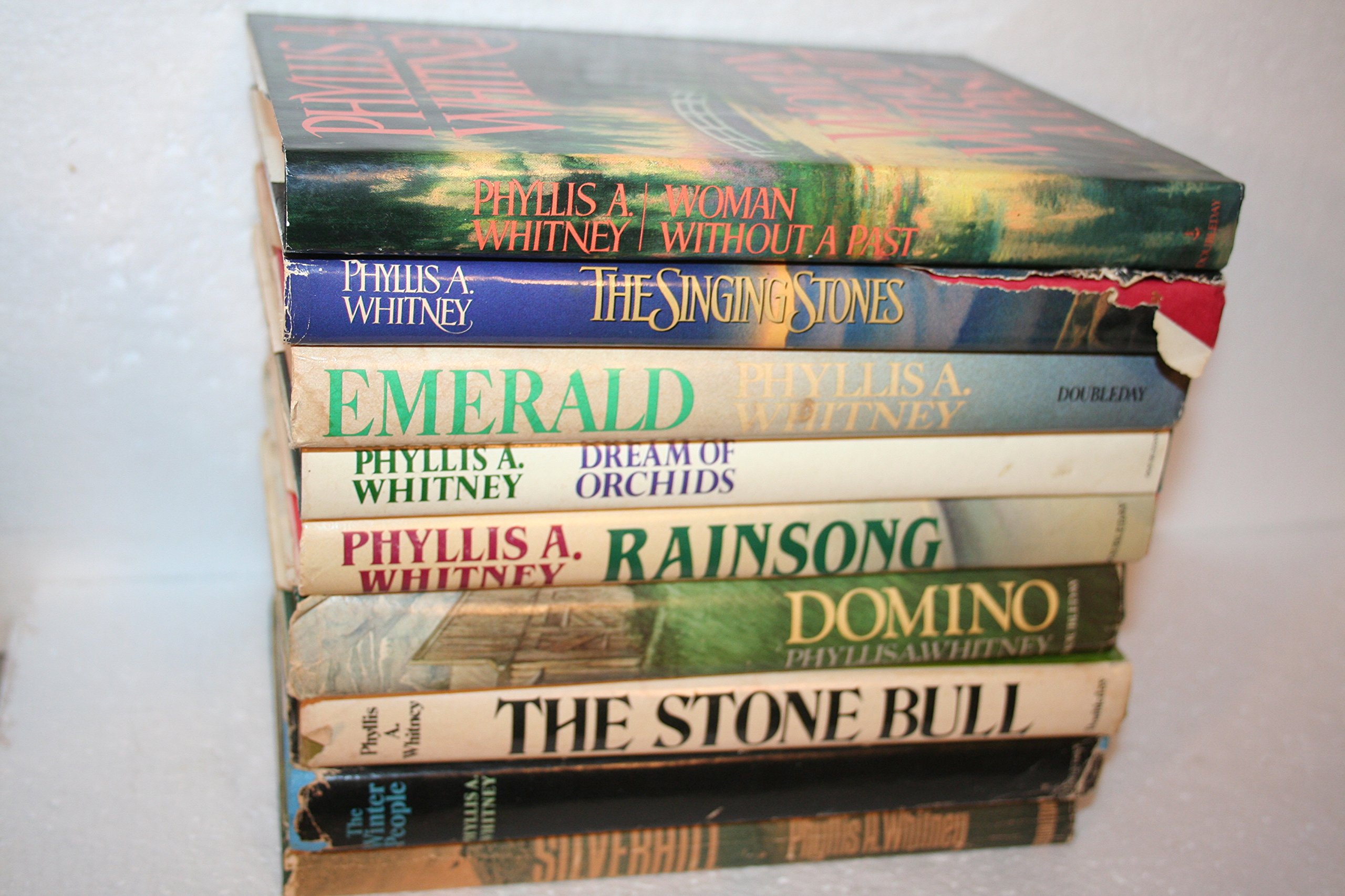 Phyllis Whitney 9-book collection: Emerald, Woman Without a Past, The ...