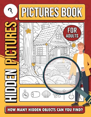 Hidden Pictures for Adults: The Great Big Search And Find Activity Book ...