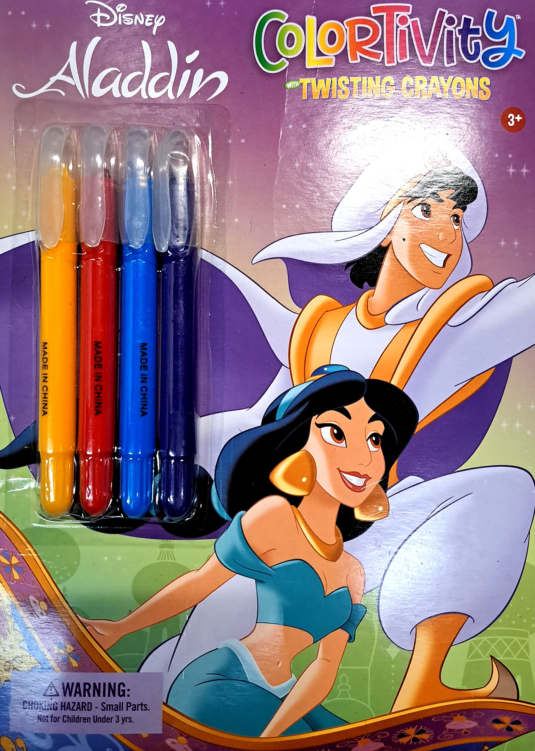 Colortivity Disney Aladdin - Coloring and Activity Book ~ Twisting ...