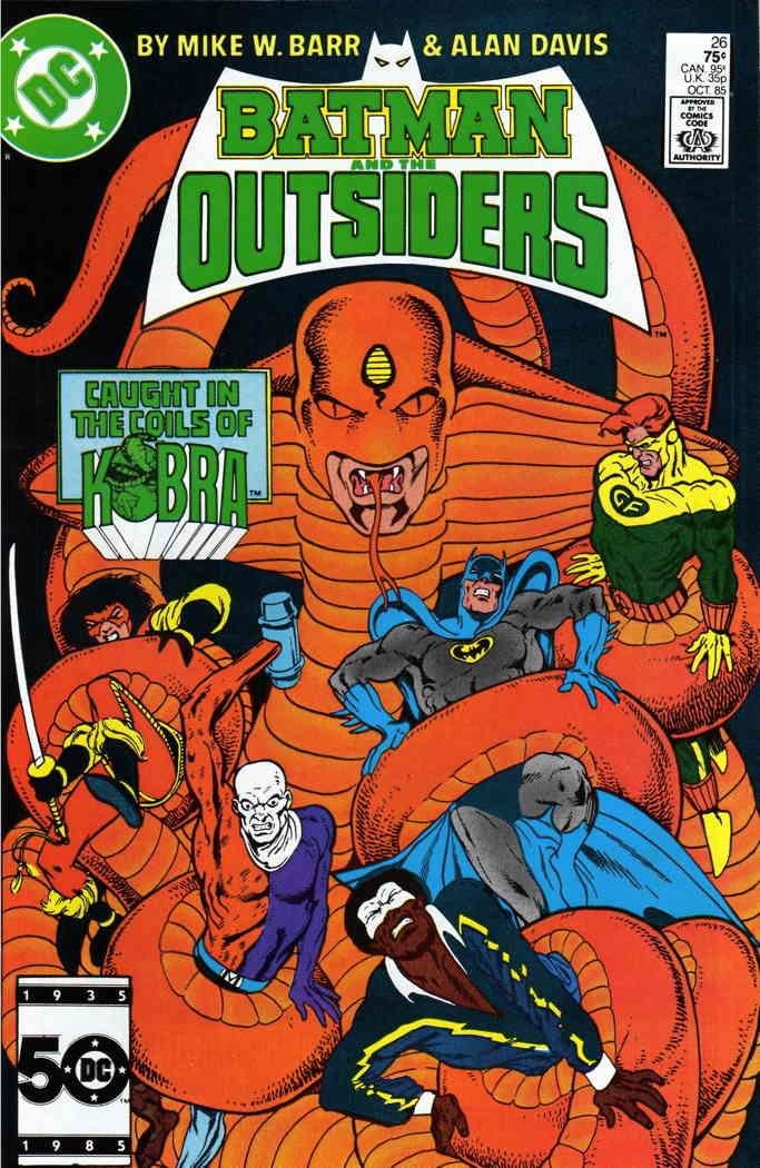 Batman And The Outsiders #26 by Mike W. Barr | Goodreads