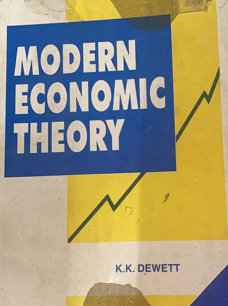 Modern Economic Theory: Micro and MacRoanalysis by K.K. Dewett | Goodreads