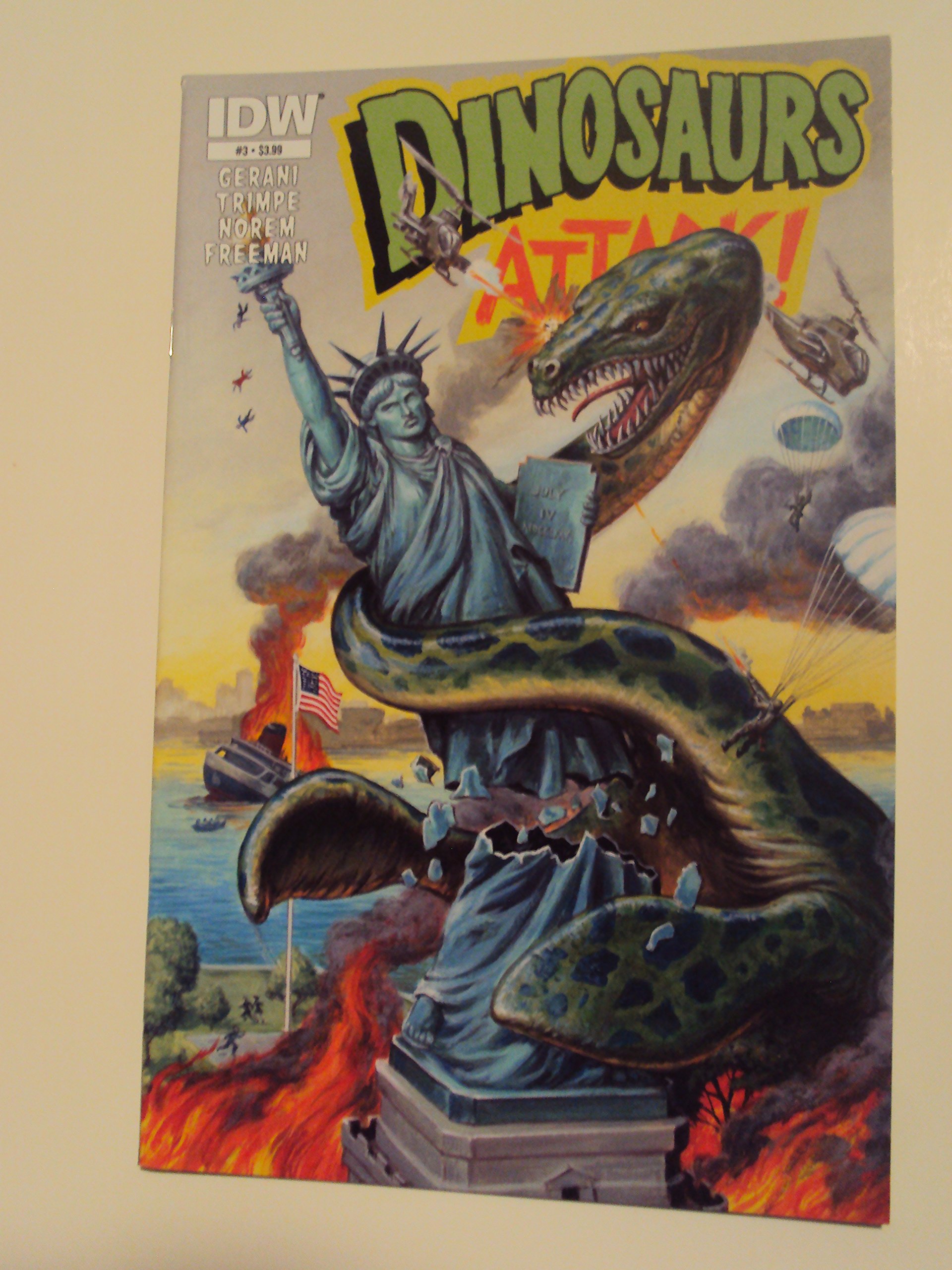 Dinosaurs Attack Issue 3 Comic Book by Gary Gerani | Goodreads