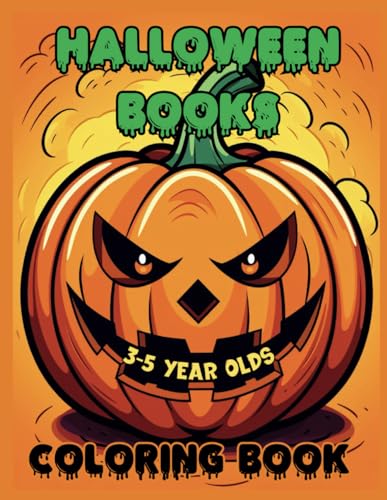 Halloween Books for 3-5 Year Olds: A Jumbo, Big Book of Halloween ...