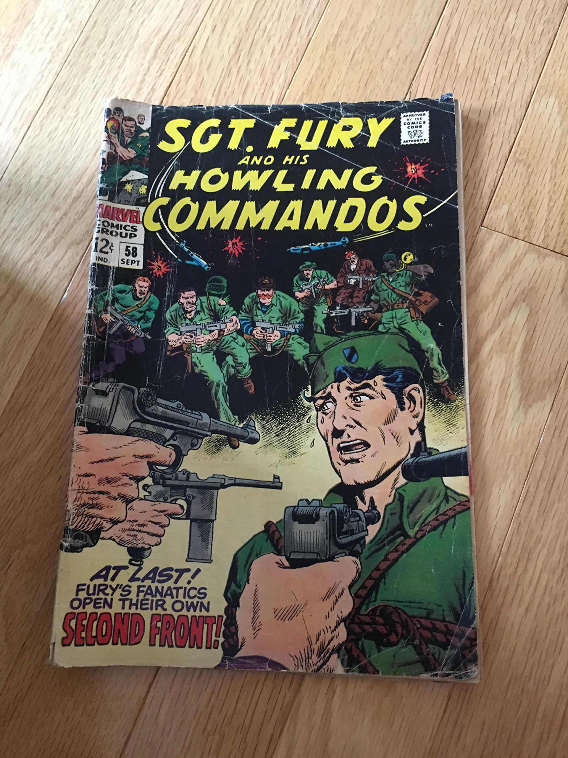 Sgt. Fury and His Howling Commandos #58 "Right In The Feuhrer's Face ...