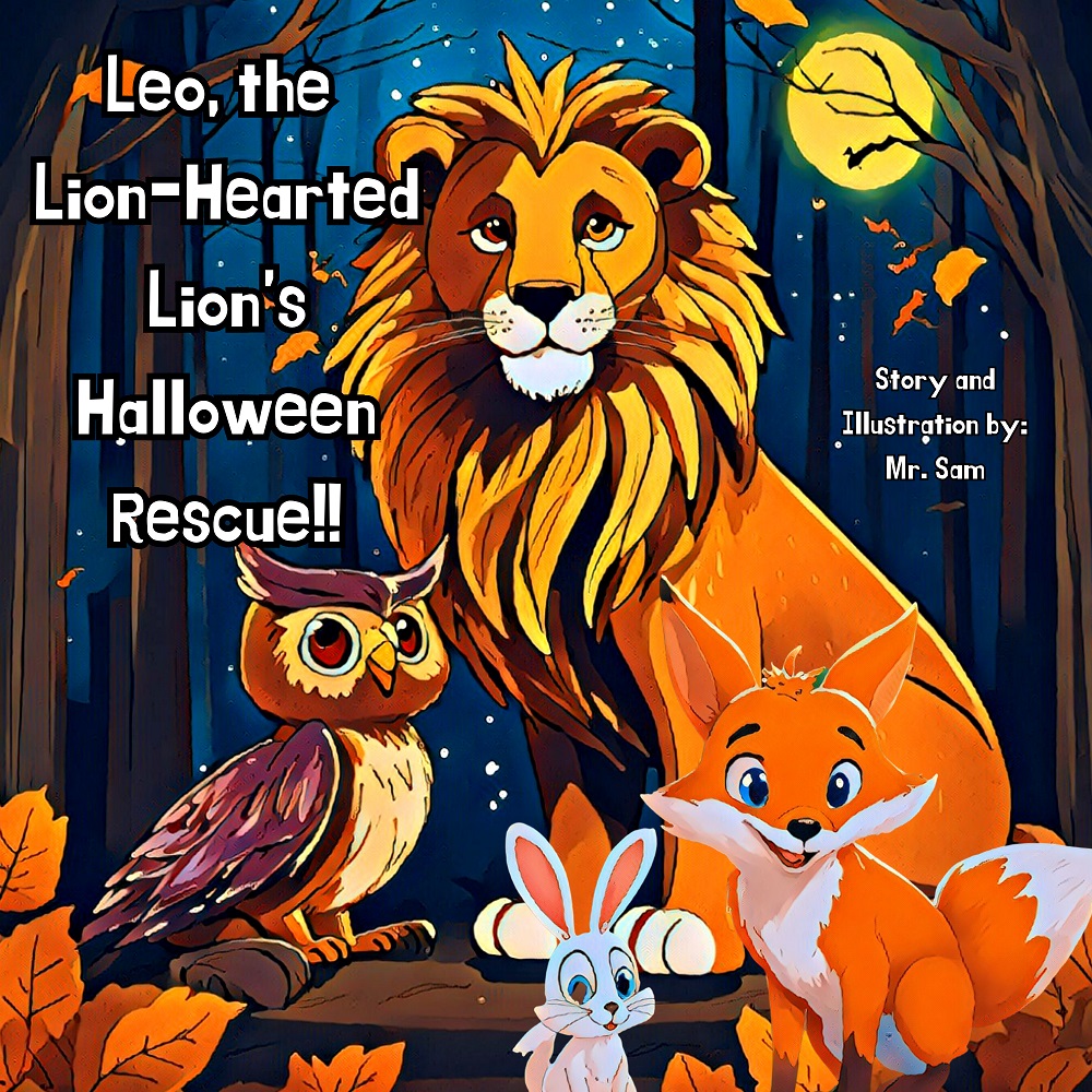 Leo, the Lion-Hearted Lion's Halloween Rescue!! by Mr. Sam | Goodreads