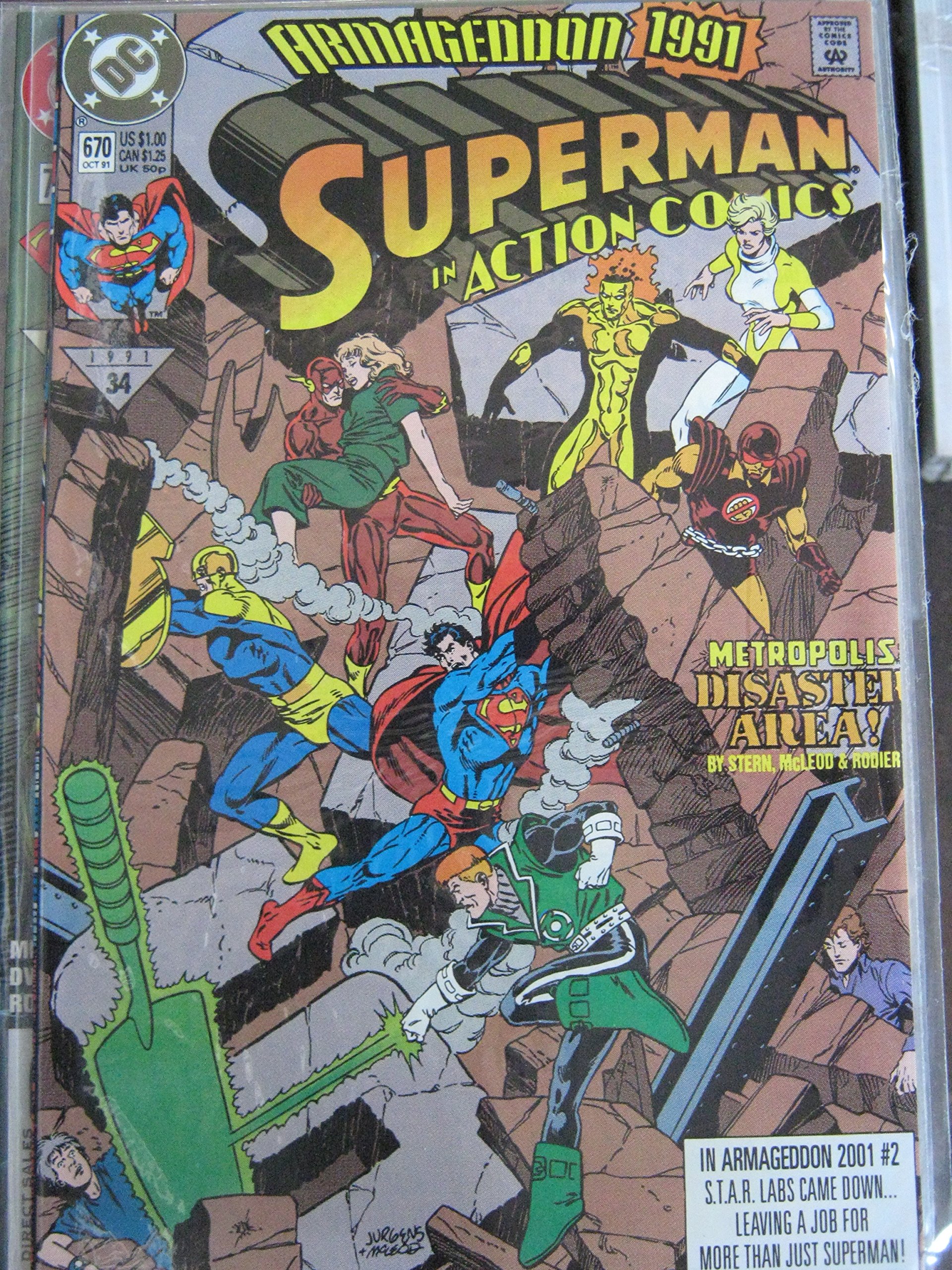 Armageddon 1991 - Superman in Action Comics by Roger Stern | Goodreads