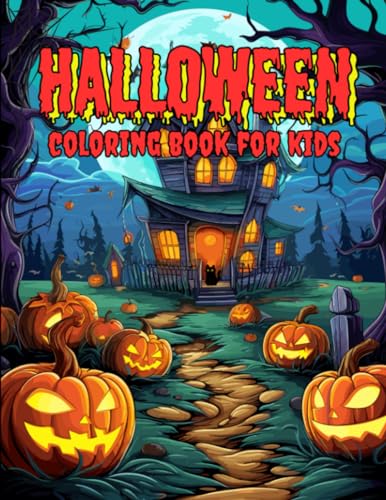 Halloween Coloring Book For Kids: Boo-tiful Designs: Halloween Coloring ...