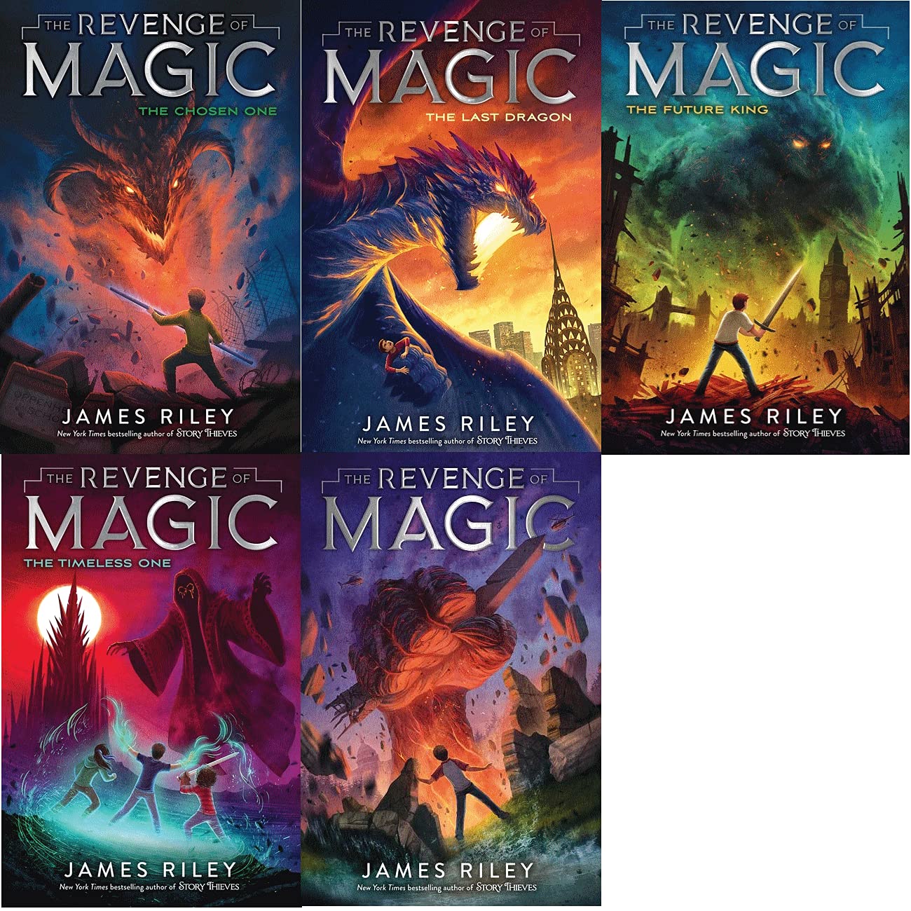 The Revenge of Magic Complete Collection (1-5) : The Revenge of Magic ...