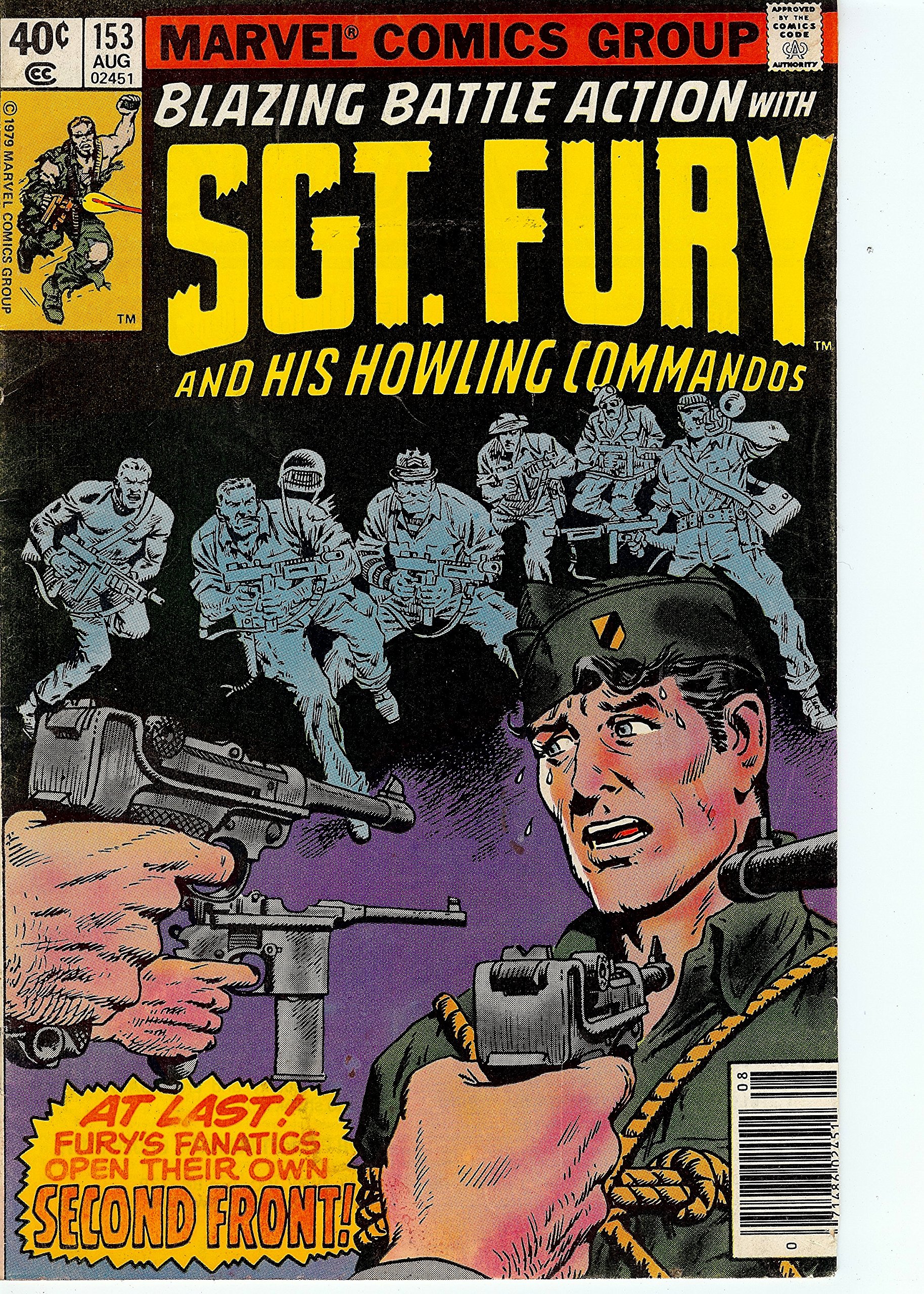 Sgt. Fury and His Howling Commandos #153 "Right in the Feuhrer's Face ...