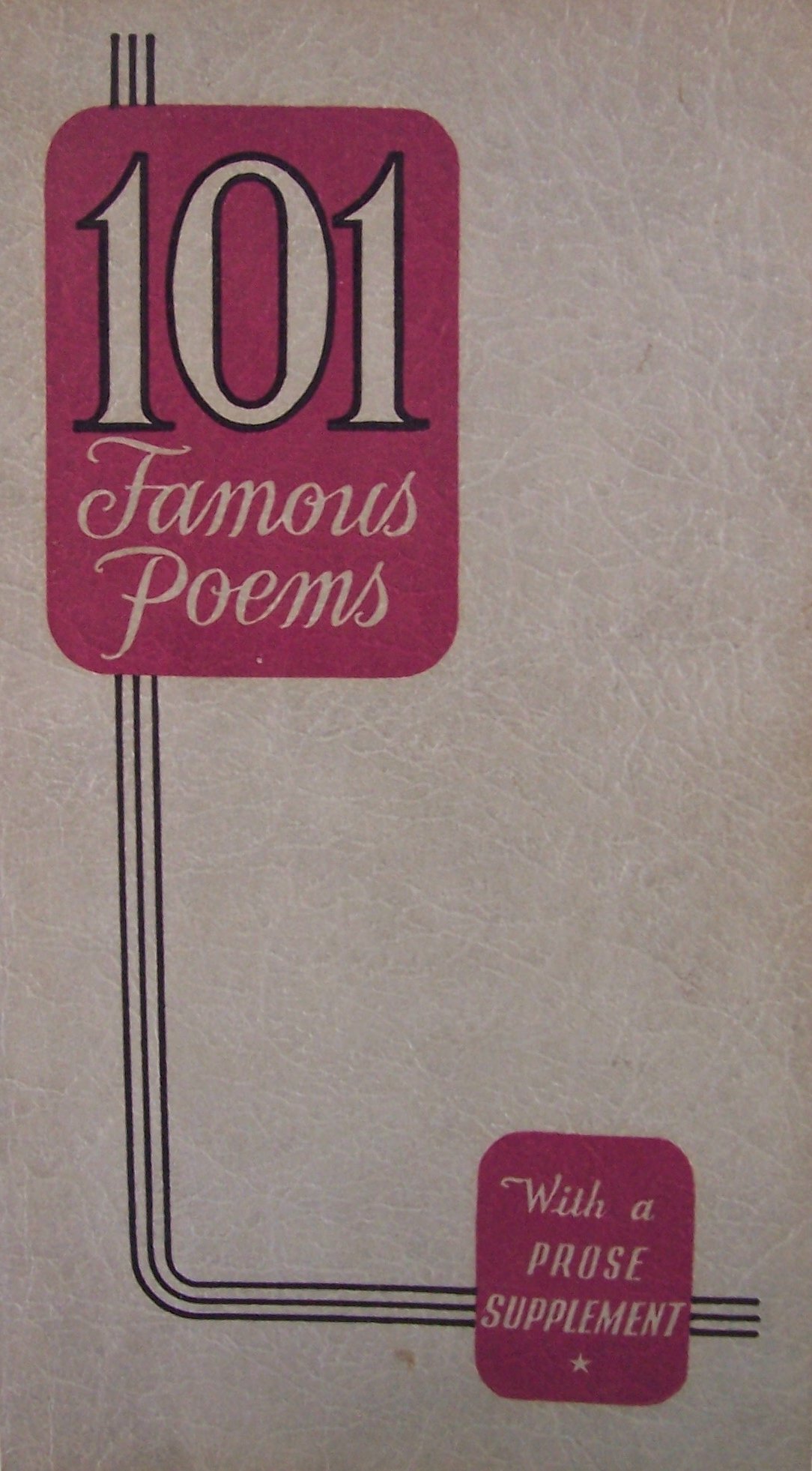 101 Famous Poems 1929 Revised Edition One Hundred And One Famous 101-famous-poems-1929-revised-edition-one-hundred-and-one-famous